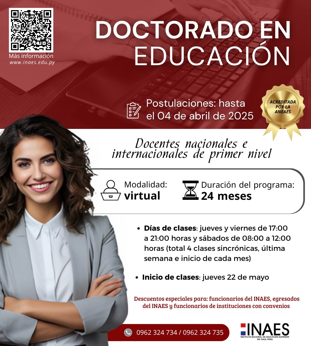 Instituto Nacional de Educación Superior Dr. Raúl Peña – INAES